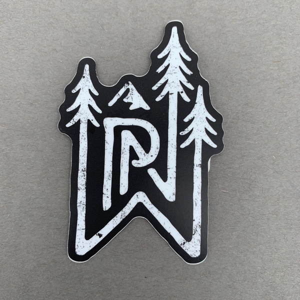 PNW Mountain and Tree Sticker – Stocklist