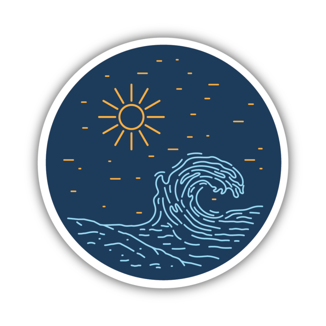 Big Wave Sticker – Stocklist