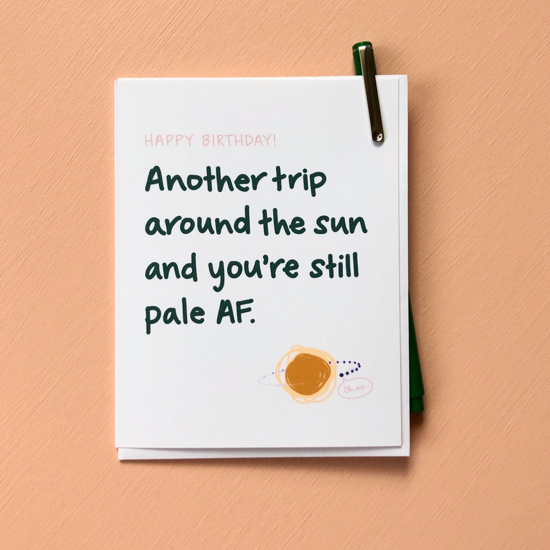 Another Trip Around The Sun Birthday Card – Stocklist